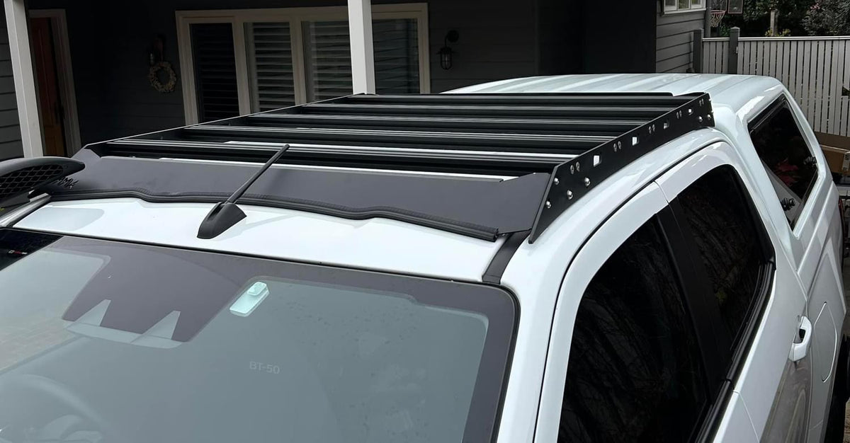 2021+ BT50 Dual Cab Slim Line Roof Rack – Meredith Metalworks
