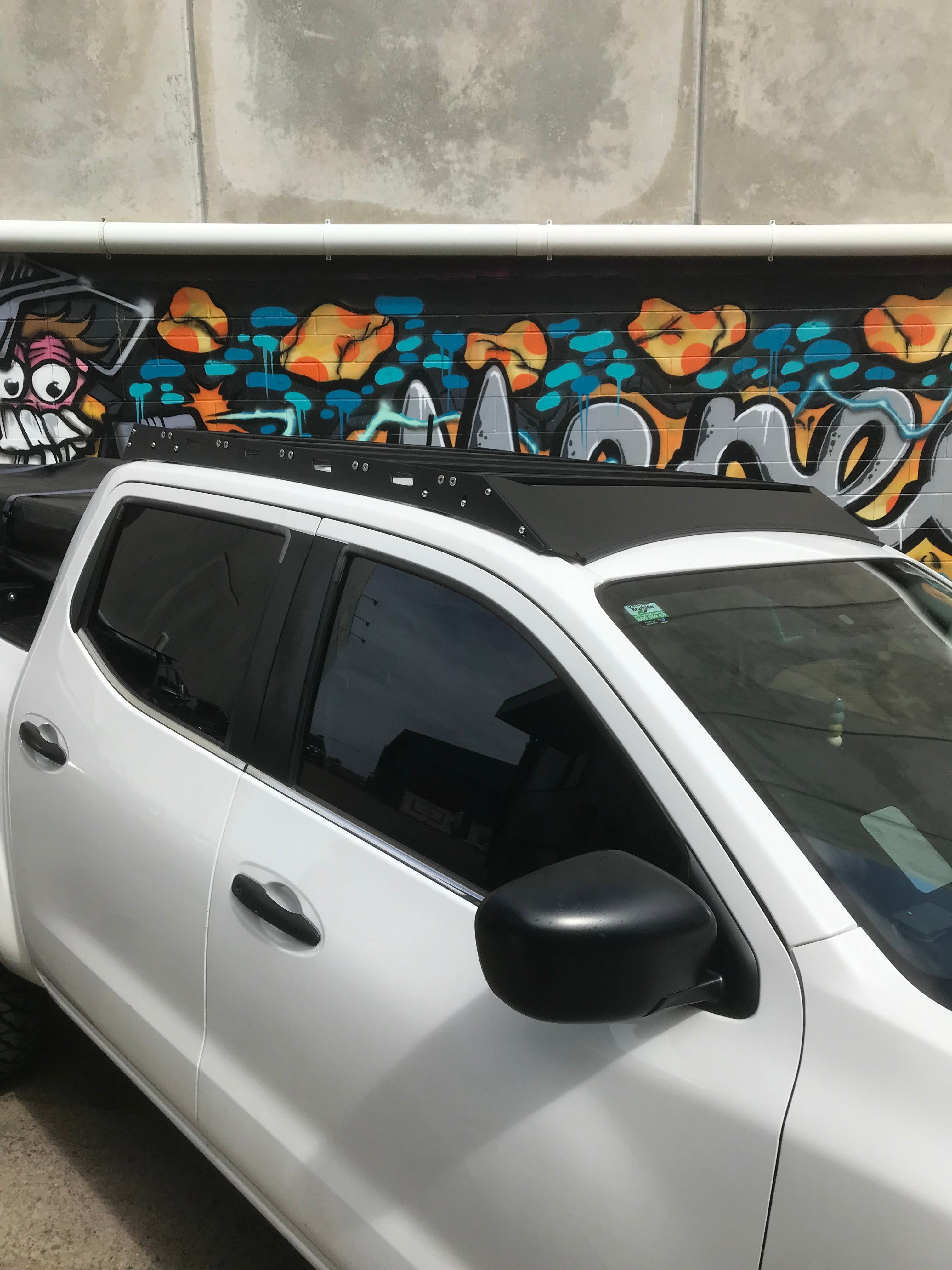 NP300 (Series 1-5) Dual Cab Slim Line Roof Rack – Meredith Metalworks