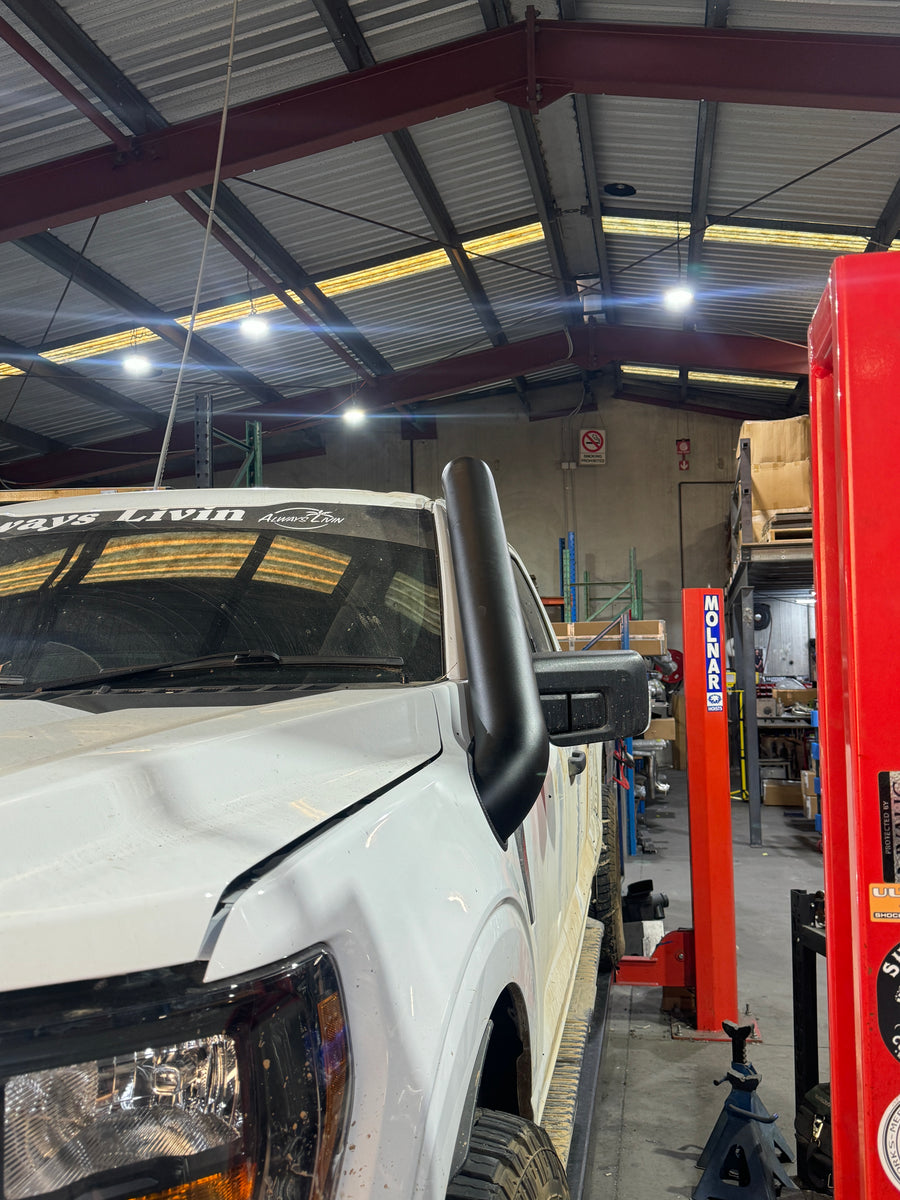 5" Ford F-150 (2023MY) Stainless Steel Snorkel Kit – Meredith Metalworks