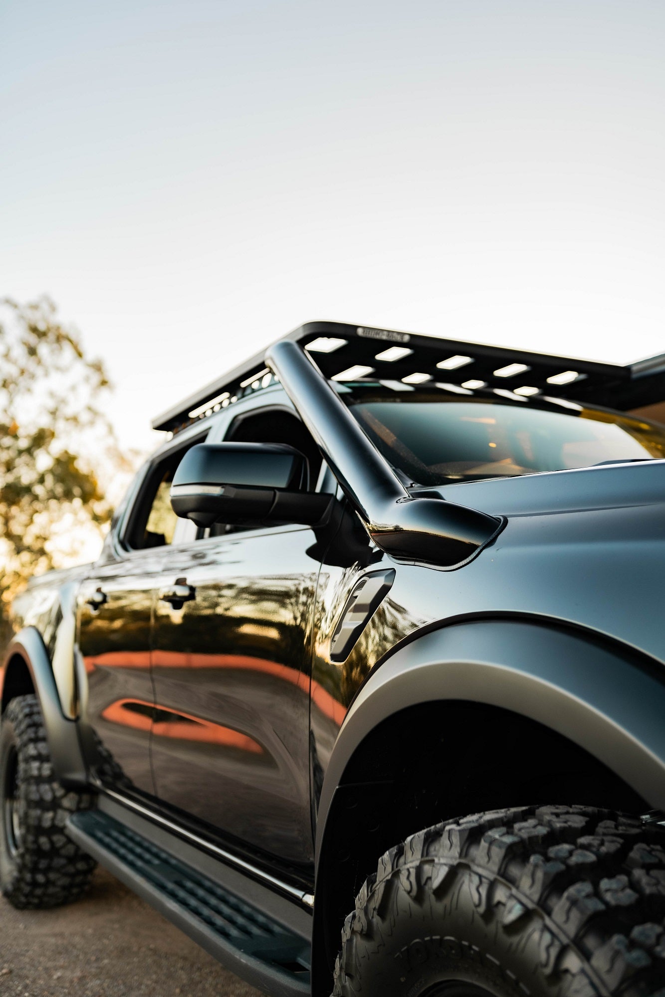 2022+ Next Gen RAPTOR 4" Stainless Steel Snorkel Kit – Meredith Metalworks