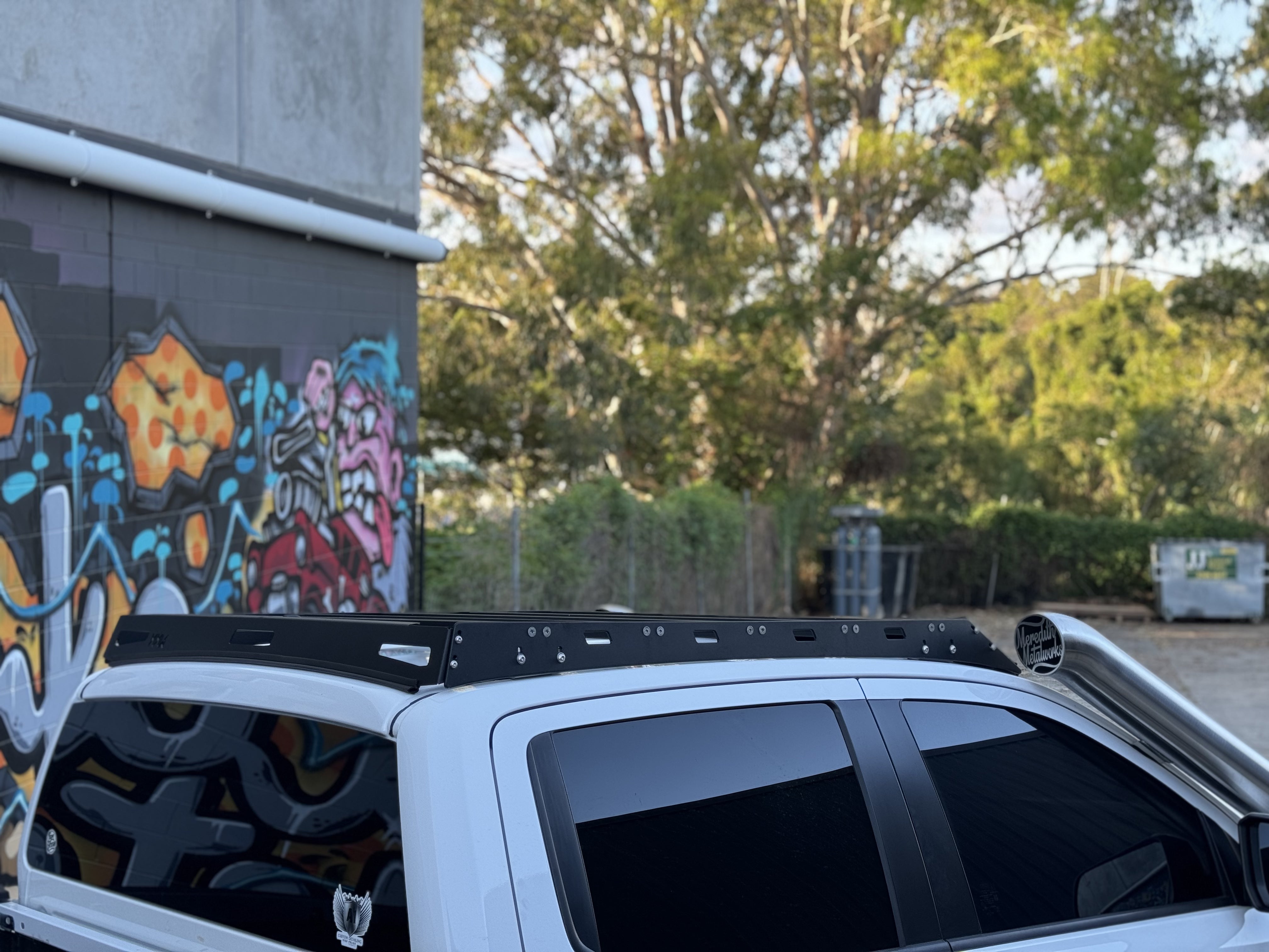 PX Ranger Dual Cab Slim Line Roof Rack – Meredith Metalworks