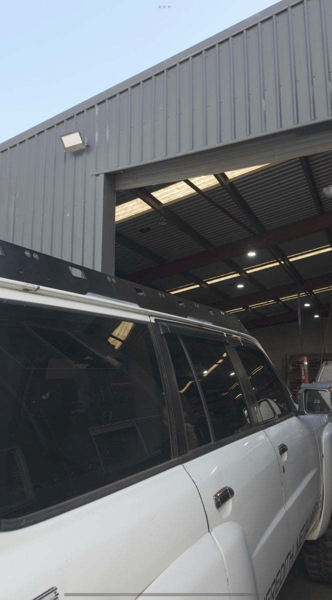 GU Patrol Slim Line Roof Rack – Meredith Metalworks