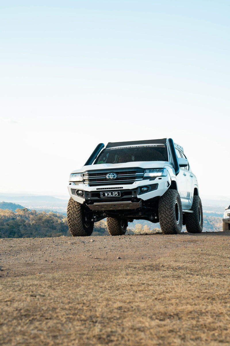 TWIN 5" 300 Series LandCruiser Stainless Steel Snorkel Kit – Meredith ...