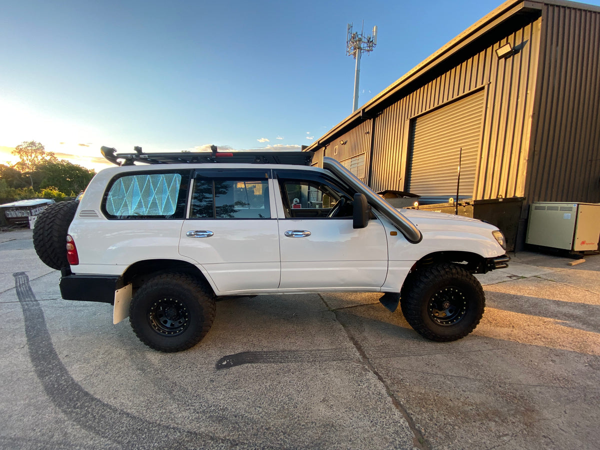 5" 100/105 Series LandCruiser (1998–2007) Stainless Steel Snorkel Kits – Meredith Metalworks