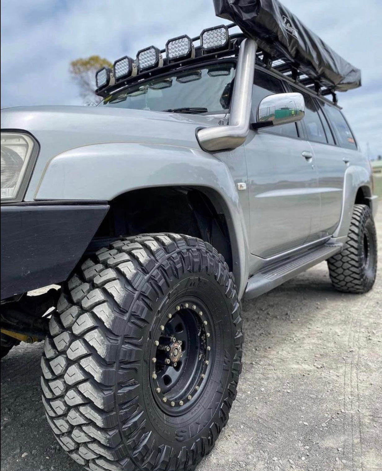 GU Patrol (Y61) 4" Stainless Steel Snorkel Kit – Meredith Metalworks