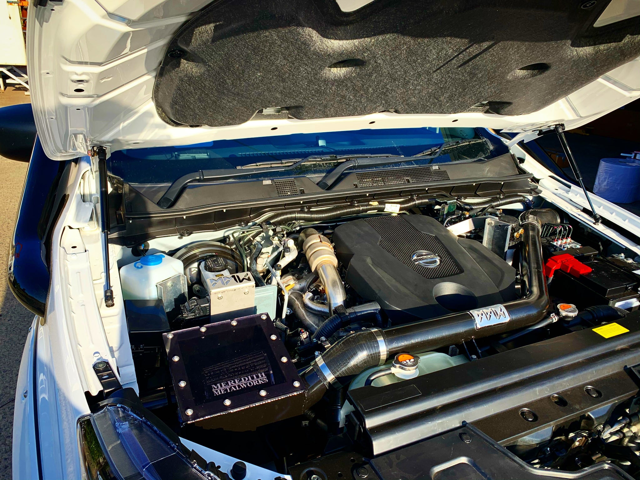 TWIN/DUAL NP300/D23 Navara (2014+) 4" Snorkel Kits – Meredith Metalworks